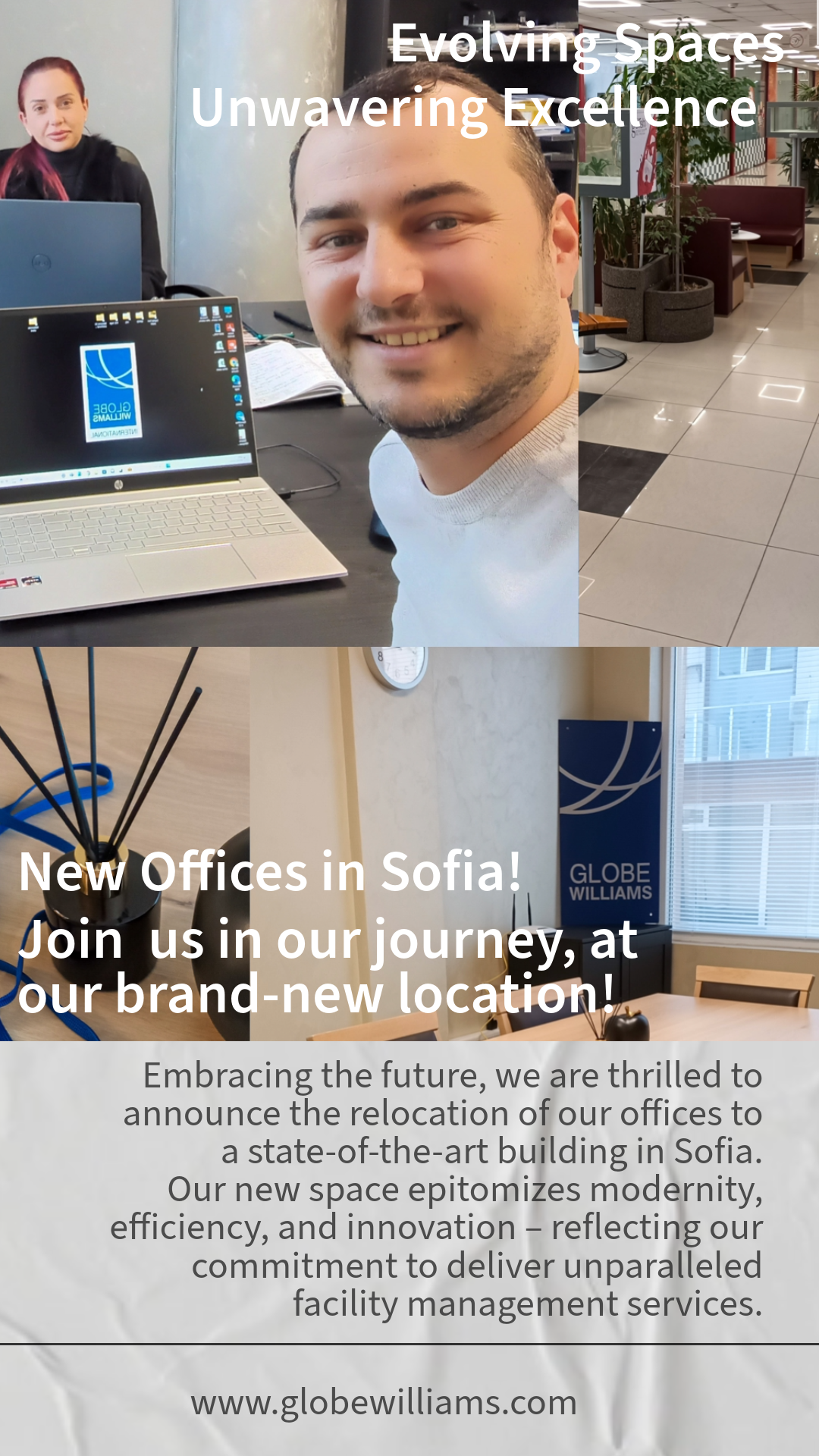 Evolving Spaces, Unwavering Excellence: New Offices in Sofia | Globe ...