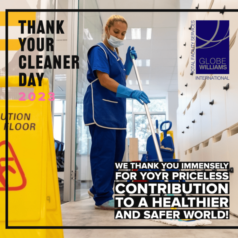 Thank you Cleaner day 2023 | Globe Williams